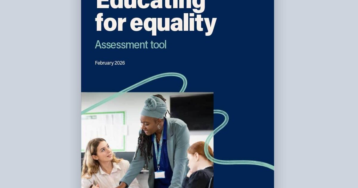 Our Watch | Educating for equality – assessment tool